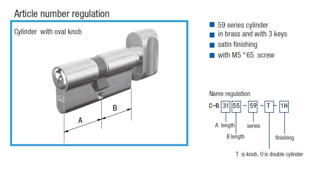 Door Cylinders (Euro Profile) – uPVC.com.au